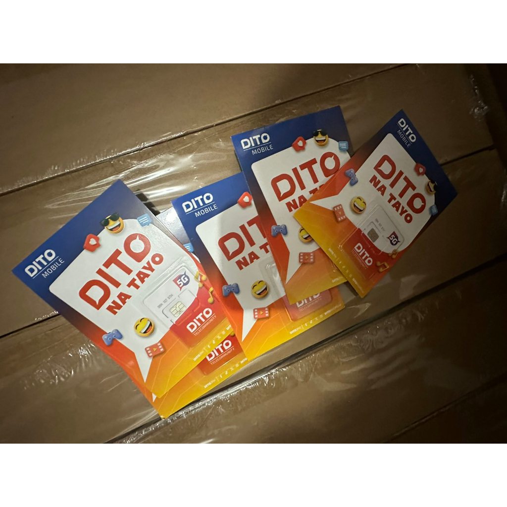 1000pcs DITO SIM CARD 5G | Shopee Philippines