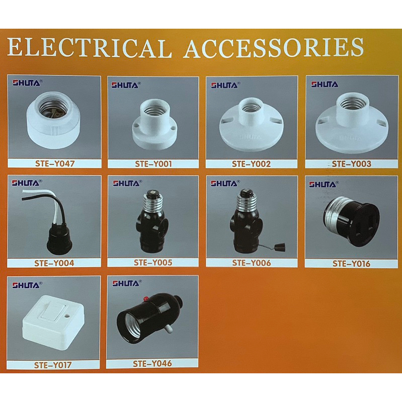 SHUTA accessories (receptacle)(weatherproof socket)(surface mounted ...