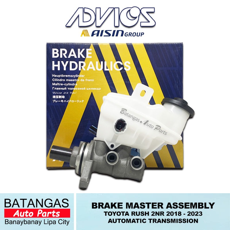 ADVICS BRAKE MASTER ASSEMBLY TOYOTA RUSH 2NR 2018-2023 (AUTOMATIC TRAN ...