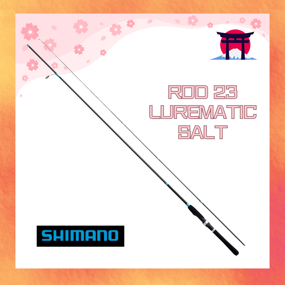 SHIMANO Spinning Rod 23 Lurematic Salt (Salt lure recommended model) | Shopee Philippines