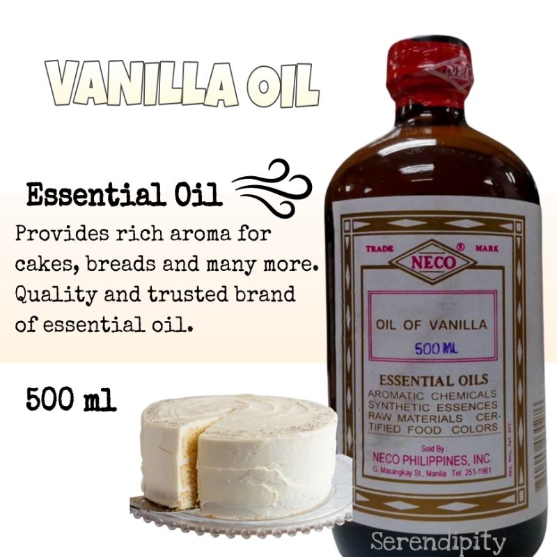 NECO Vanilla Oil Flavor, 500ml | Shopee Philippines