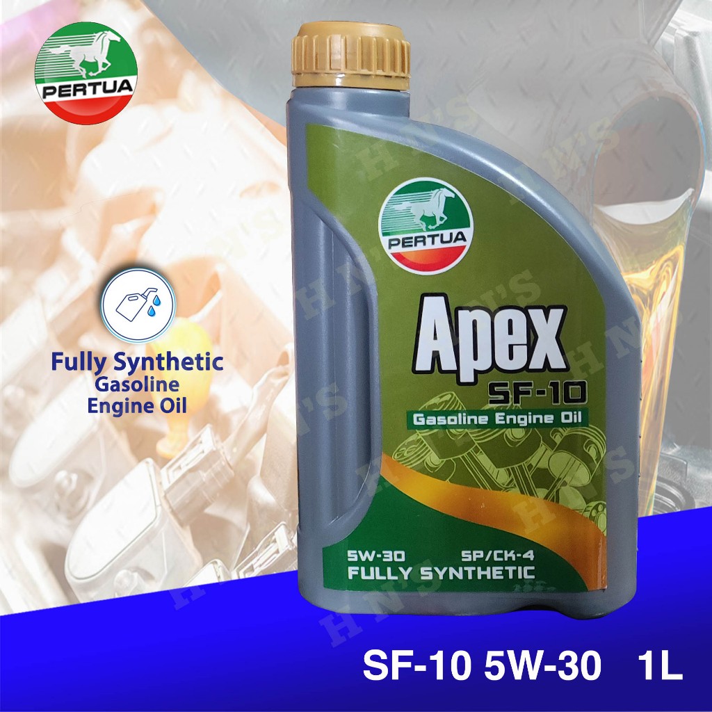 PERTUA Apex SF-10 5W-30 Fully Synthetic Gasoline Engine Oil 1L ( 1 ...