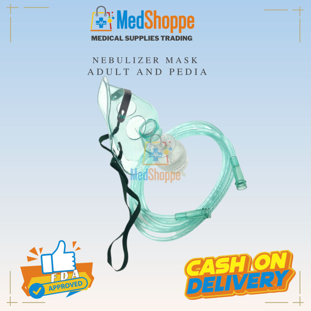 SURE-GUARD NEBULIZER MASK ADULT, PEDIA | Shopee Philippines