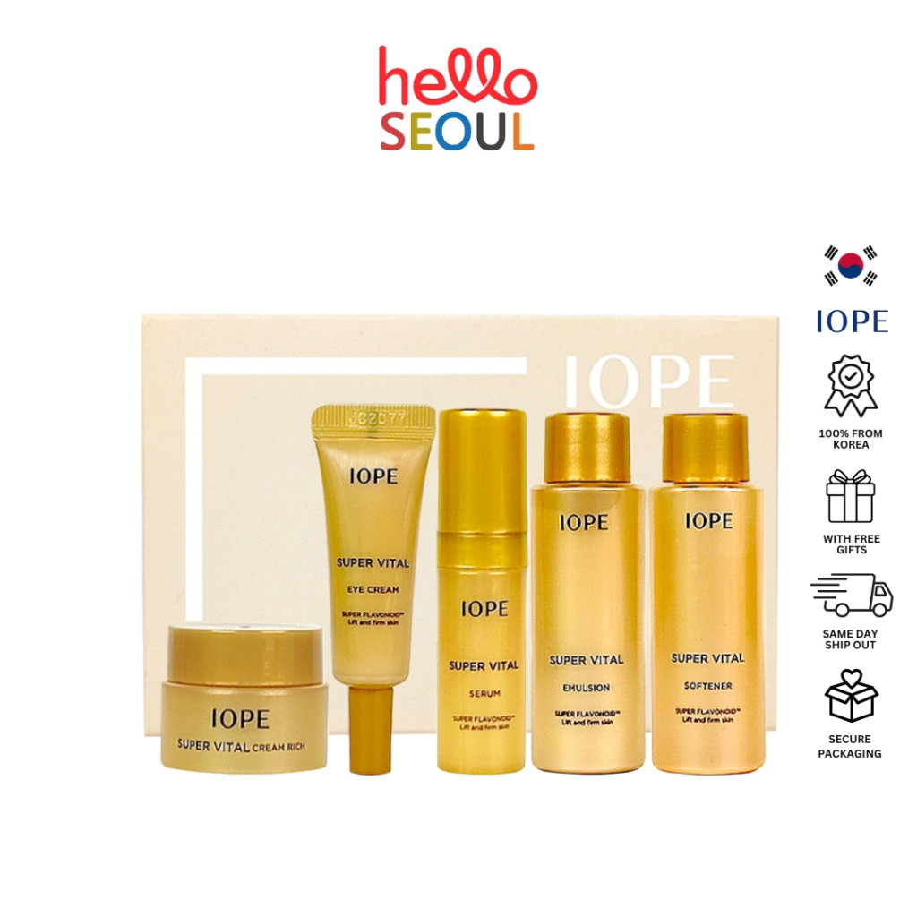 IOPE Super Vital Experience (5 Items) | Shopee Philippines