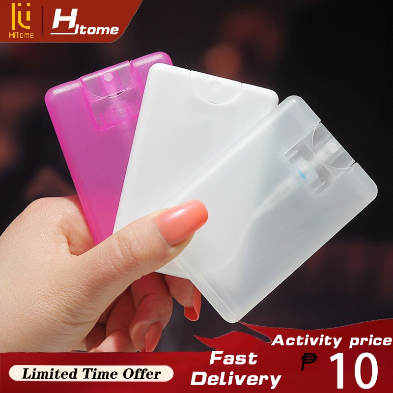 20ml Card Spray Bottle Portable Pocket Spray Perfume Bottle Can Be ...