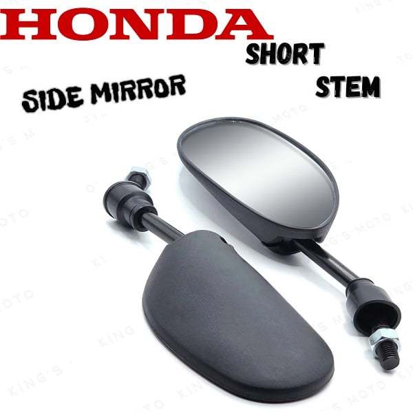 HONDA Click 160 Motorcycle short stem side mirror stock design ...