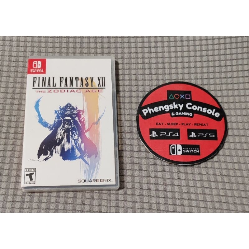 Final fantasy XII the zodiac age (nintendo switch game) [physical game ...