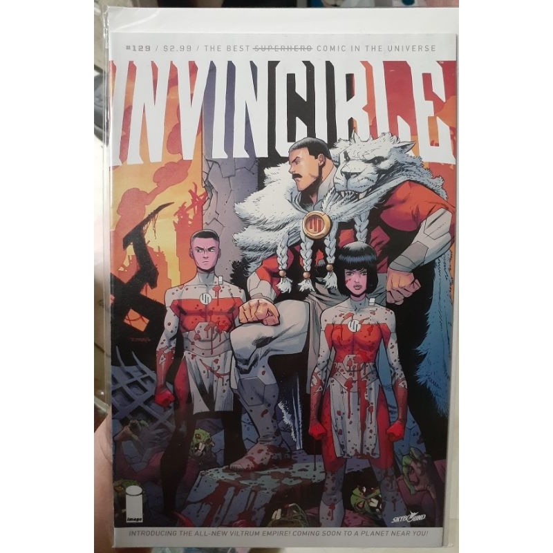 Invincible #129 Cover Art Featuring Thragg,Onaan & Ursaal | Shopee ...