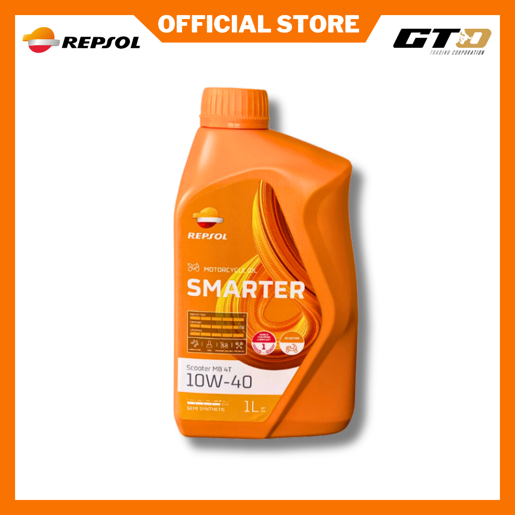 Repsol Smarter Scooter MB 4T 10W-40 1L (SEMI SYNTHETIC) | Shopee ...