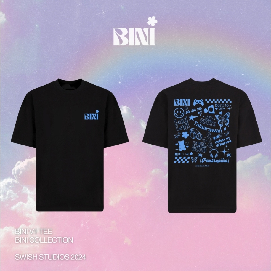 BINI combination T-shirts | BINI COLLECTION STREET T-shirt graphic ...