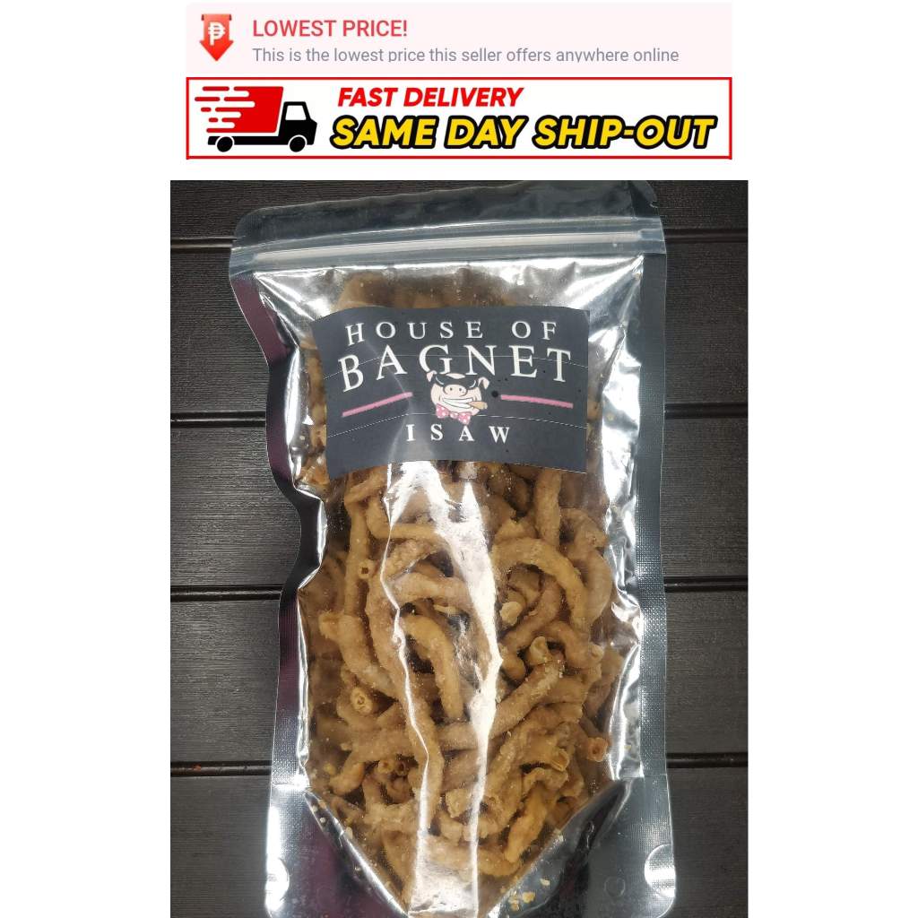 Best Chicken ISAW Crispy Intestine Special Plain Or Spicy Pasalubong ...