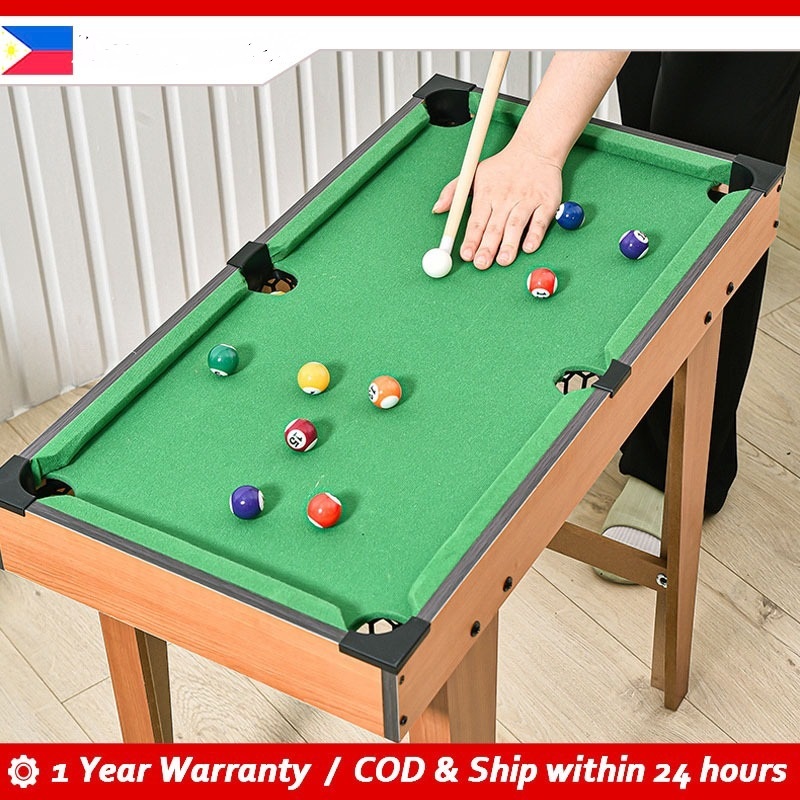 【PH】27x14 inches Mini billiard Table for Kids wooden with tall feet ...