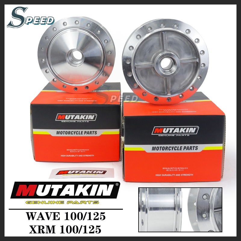MUTAKIN Motorcycle Hub Seat Front /Rear For HONDA WAVE 100/125 XRM 100/ ...