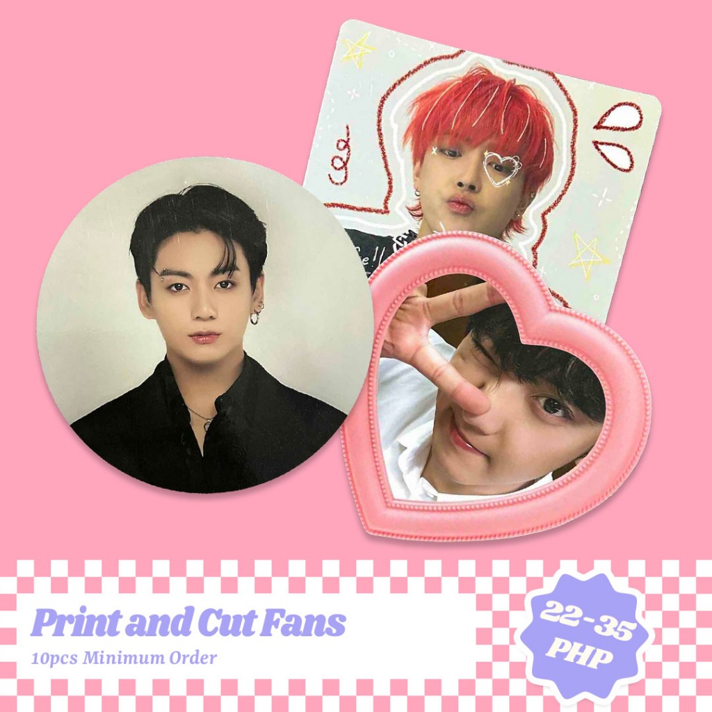 PRINT AND CUT ONLY Round and Custom Shaped Fans for Bulk Orders ...