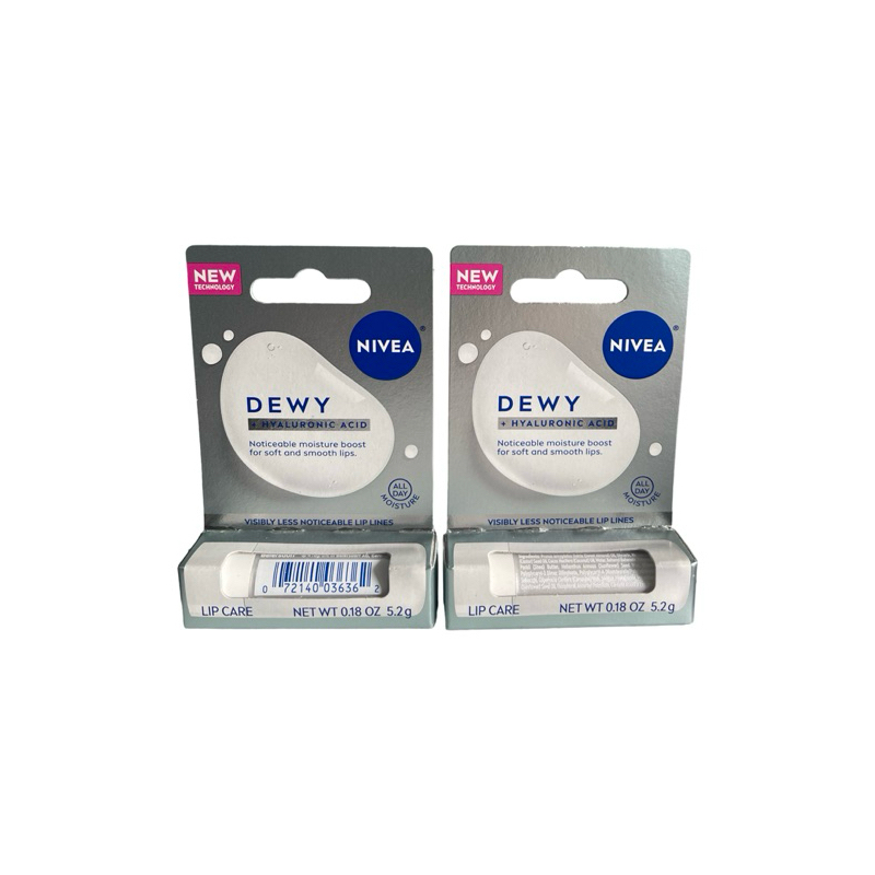 Nivea Dewey Lip Balm with Hyaluronic Acid | Shopee Philippines