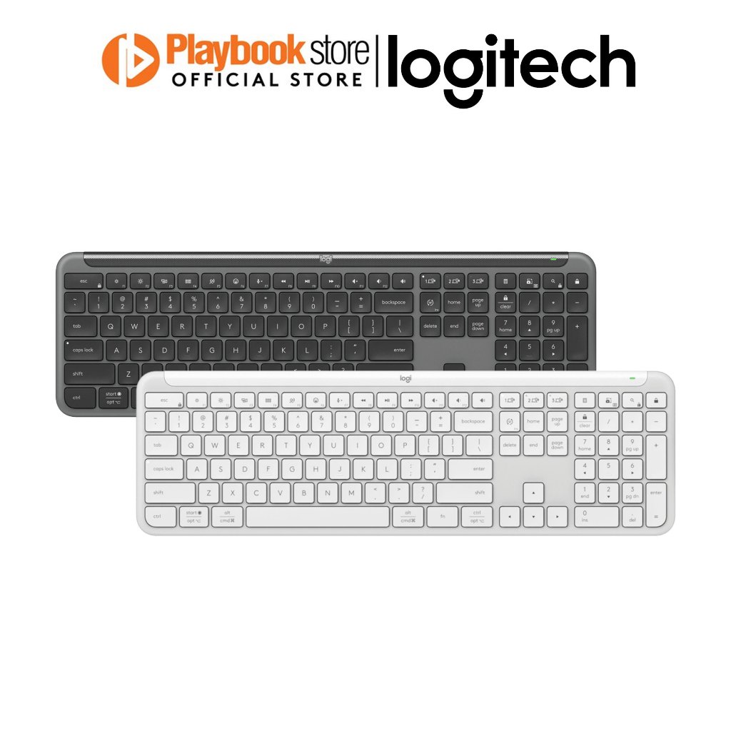 Logitech K950 Signature Slim Seamlessly Switch Wireless Keyboard ...