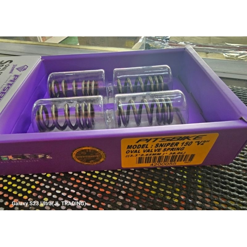 PITSBIKE DIAMOND VALVE SPRING V2 OVAL FOR YAMAHA SNIPER 150 V1 V2 ...