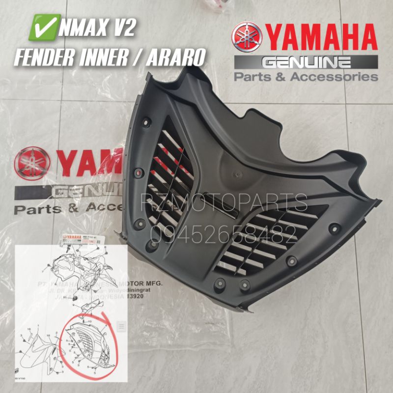 NMAX V2 FENDER INNER / ARARO | Shopee Philippines