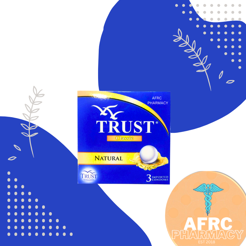 Trust Condom Pack of 3 Natural Strawberry Chocolate Shower Fresh ...