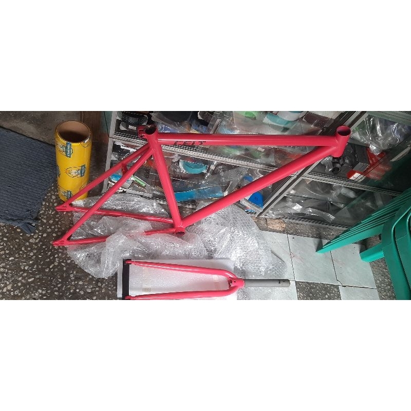 CELT FRAMESET 2K24 FRAME FORK SEATPIN HITEN STEEL ACTUAL PIC BRANDNEW ...