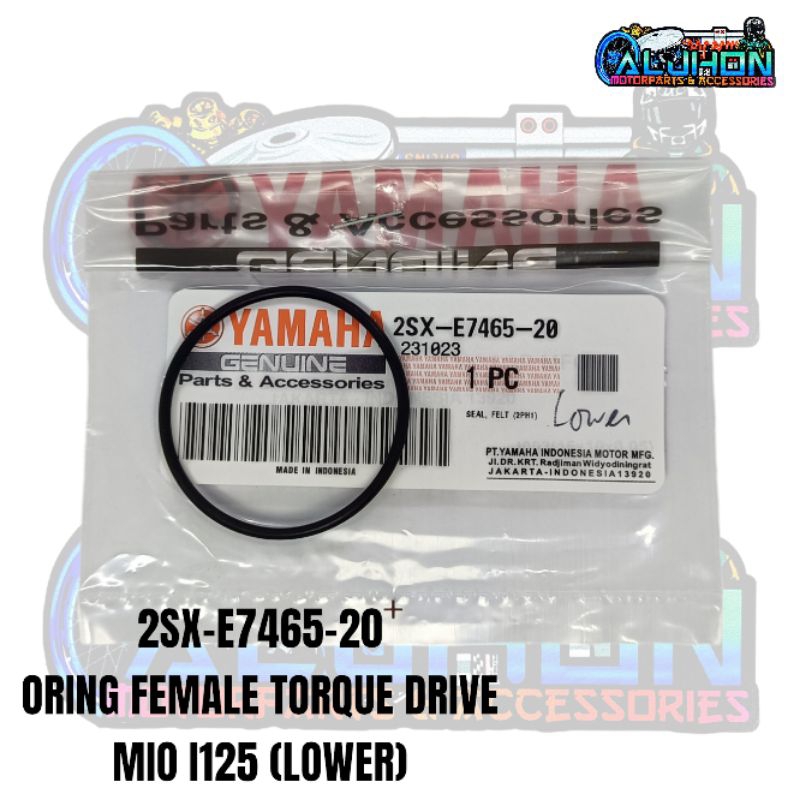 YAMAHA ORING FEMALE TORQUE DRIVE MIO i125/ GEAR LOWER 2SX-E7465-20 ...