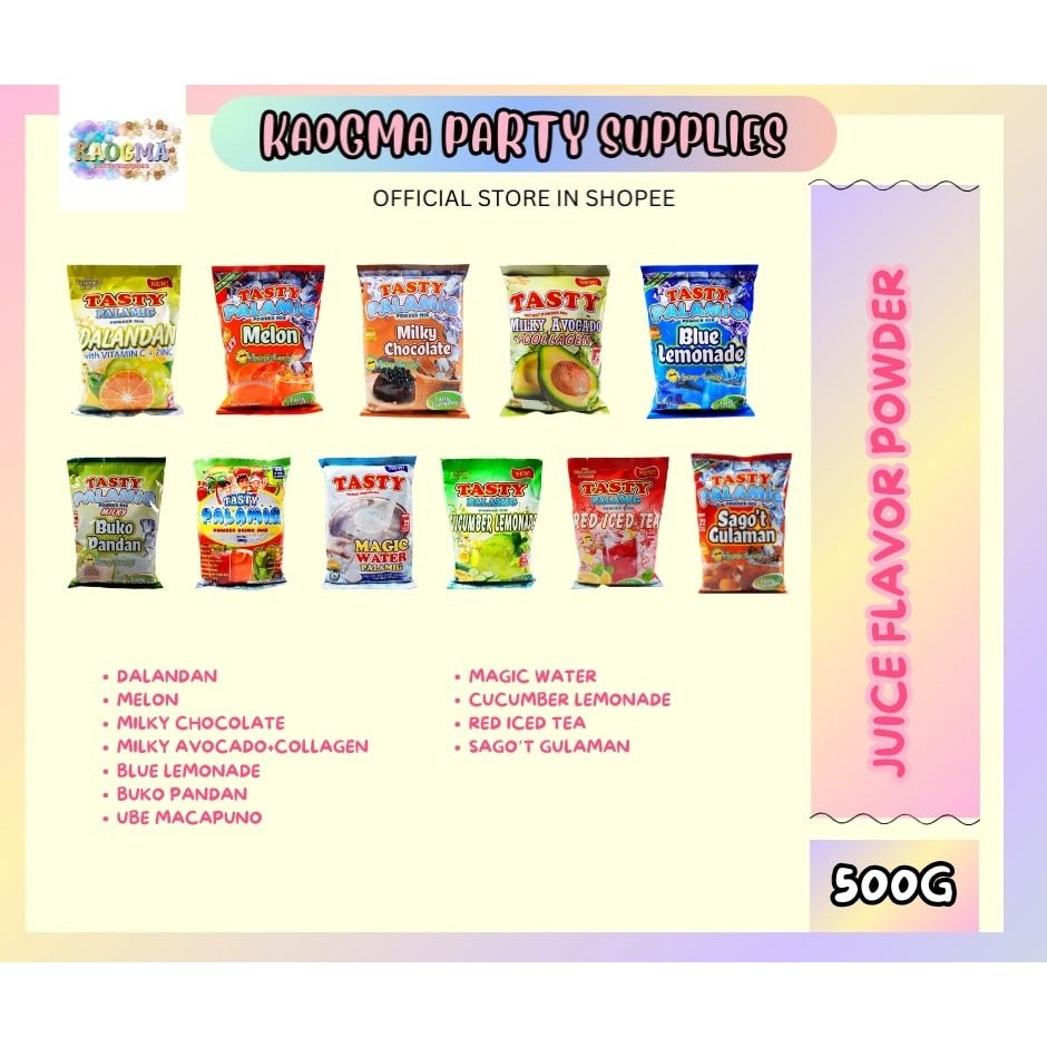 Tasty Palamig Instant Powder Mix 500g | Shopee Philippines