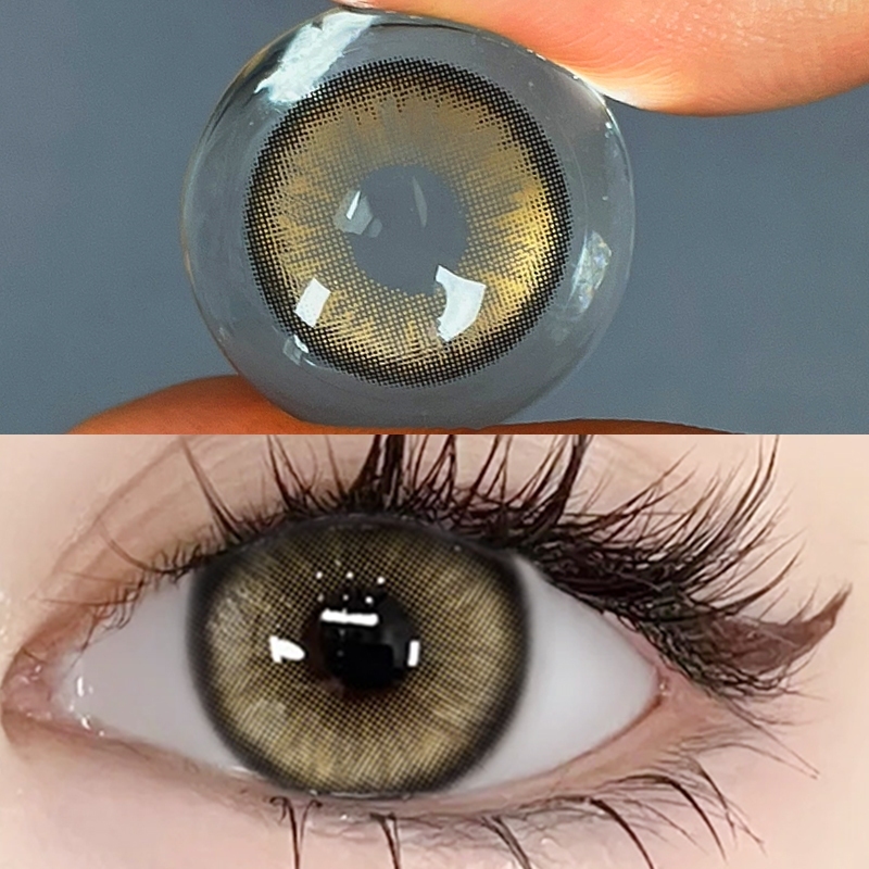 Midroo 1Pair Omg Soft Eye Contact Lens Grade 0.00 with dia 14.0mm for ...