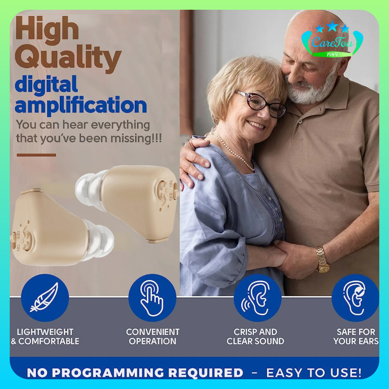 Hearing Aid Rechargeable Original Hearing Aid Adjustable Sound Voice ...