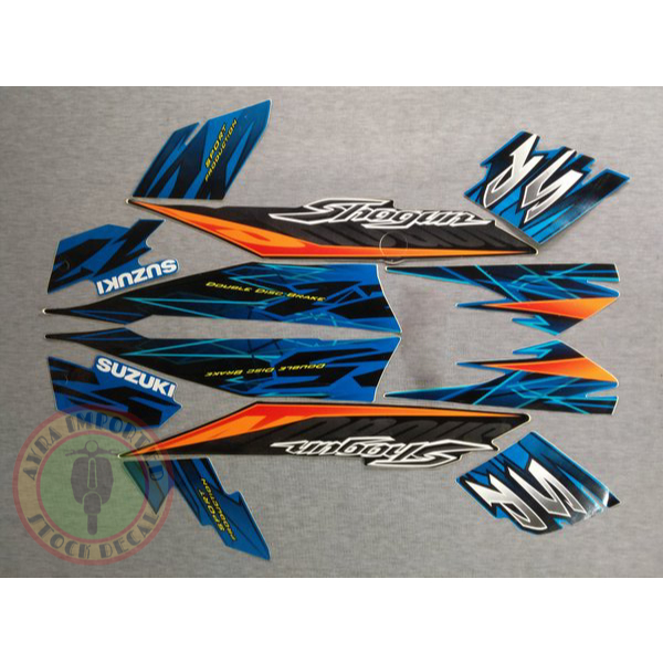 SUZUKI SHOGUN 125 SP 2007 (BILUGAN) Stock Decal/Sticker | Shopee ...