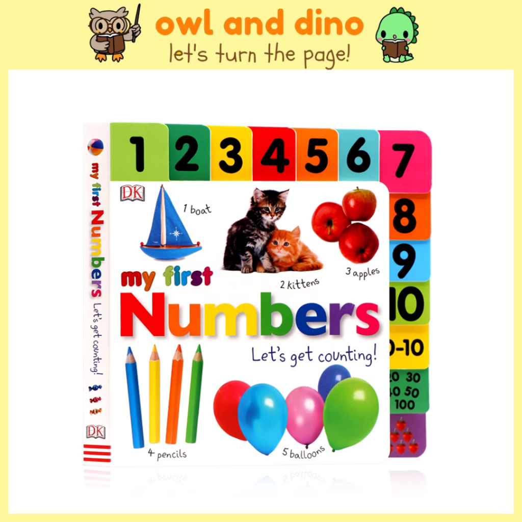 My First Numbers Let's Get Counting (Board Book) | Shopee Philippines