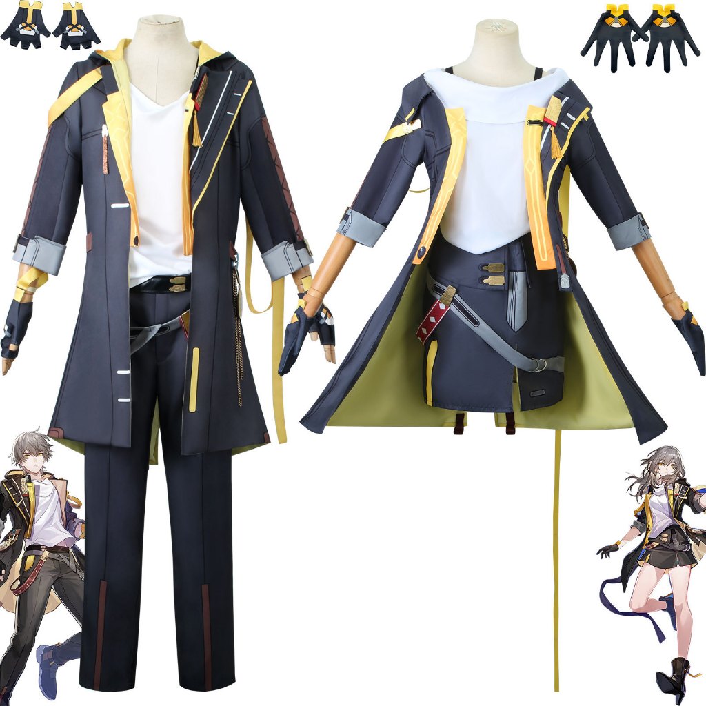 Honkai Star Rail Trailblazer Stelle Caelus Cosplay Costume Man Women ...