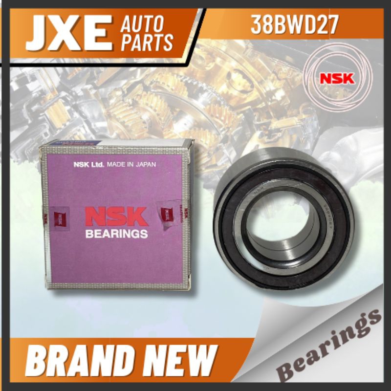 HONDA Front Wheel Bearing for Fit / Jazz 2009-2018 (38BWD27) NSK Parts ...