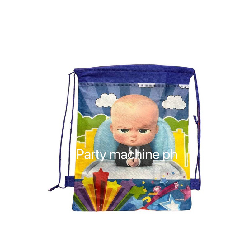 12pcs Boss Baby Drawstring Bag /Baby Boss ecobag / boss baby giveaway ...