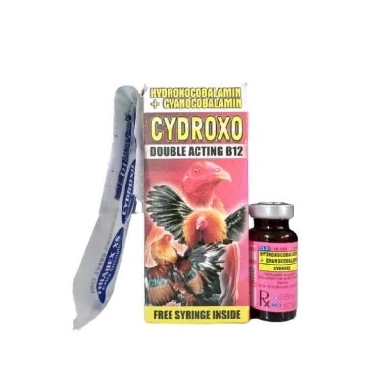 CYDROXO VITAMIN B12 10ml (for gamefowl) | Shopee Philippines