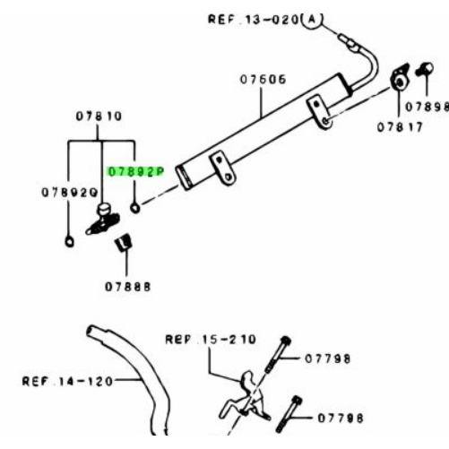 injector upper oring original mitsubishi lancer ex asx evo 10 4b11 ...