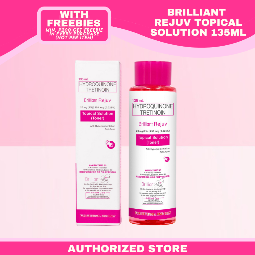 Brilliant Rejuv Topical Toner 135ml Topical Solution Shopee Philippines
