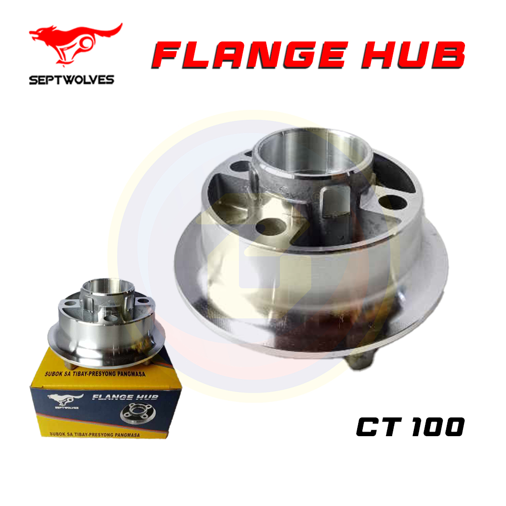 Flange Hub for Kawasaki CT100, Motorcycle Rear Flange Hub CT100 Parts ...