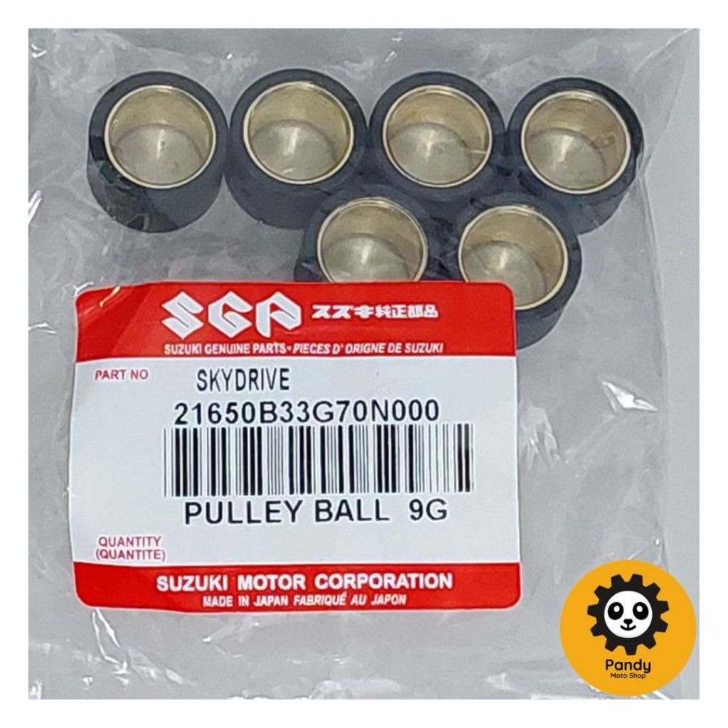 SKYDRIVE 125 PULLEY BALL / FLYBALL Roller Set- Suzuki Motor Genuine ...