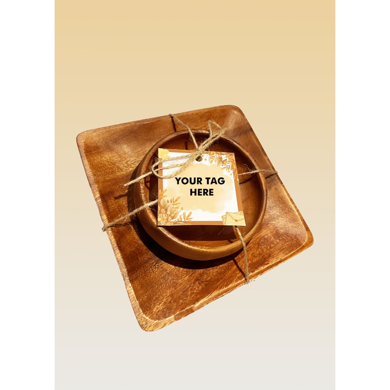 Square Plate and Calabash Set (4,6 inches) | Shopee Philippines