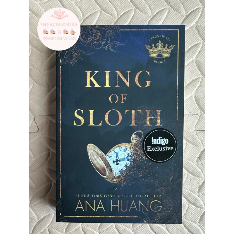 King of Sloth Indigo Exclusive | Ana Huang (Brand New - Authentic ...
