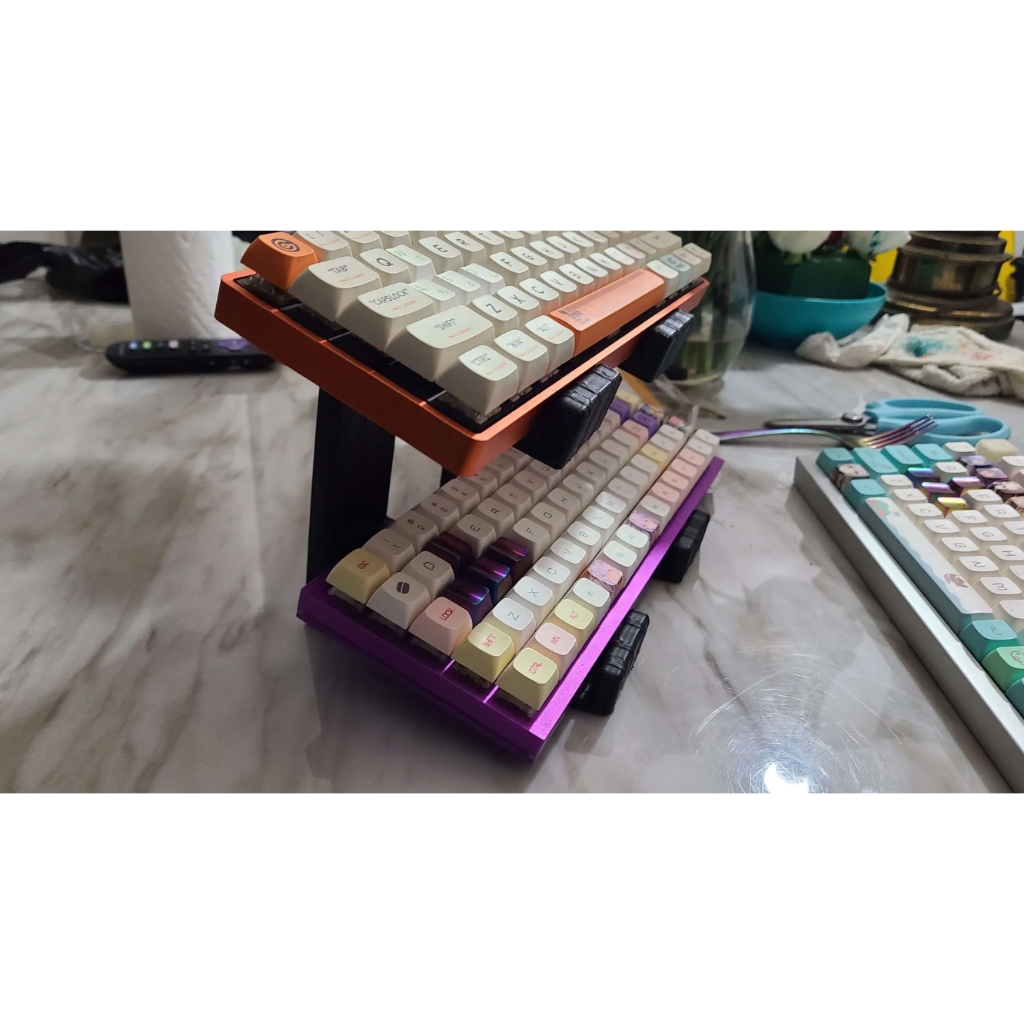 DUAL LAYER STAND for Mechanical Keyboard Stand/Wall Mount 1 PIECE ONLY ...