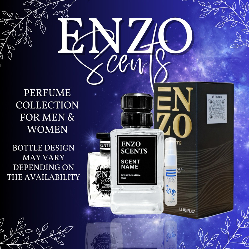[C to J] ENZO SCENTS PERFUME | 30% FRAGRANCE OIL | Shopee Philippines