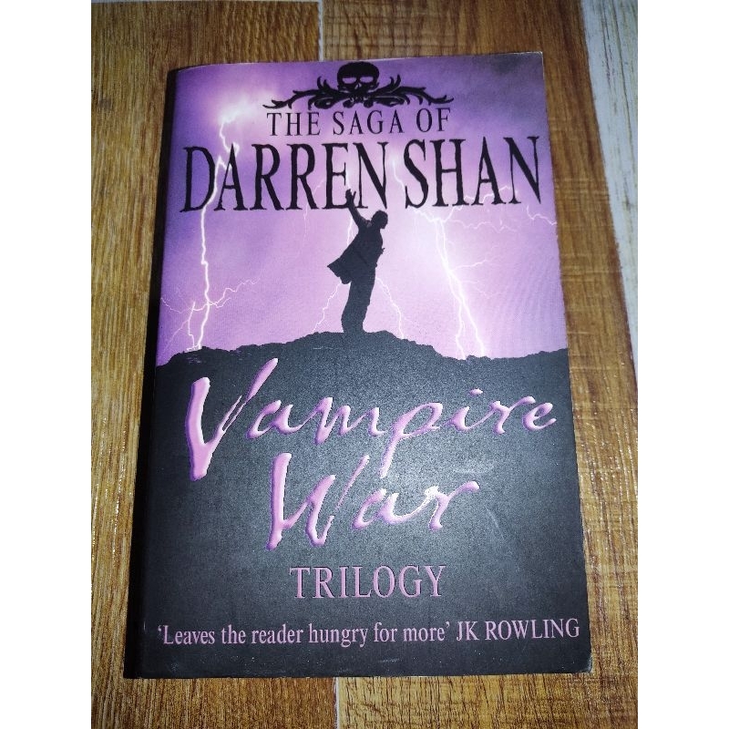 The Saga of Darren Shan Vampire War Trilogy Book | Shopee Philippines