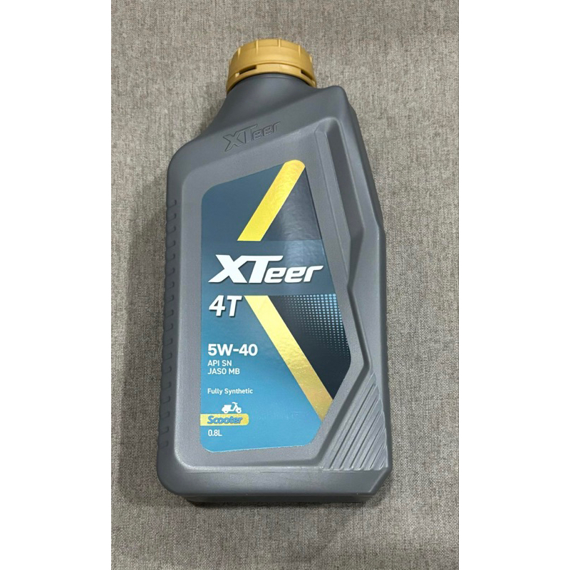 XTEER 4T Motor Oil 800ml Fully Synthetic | Shopee Philippines