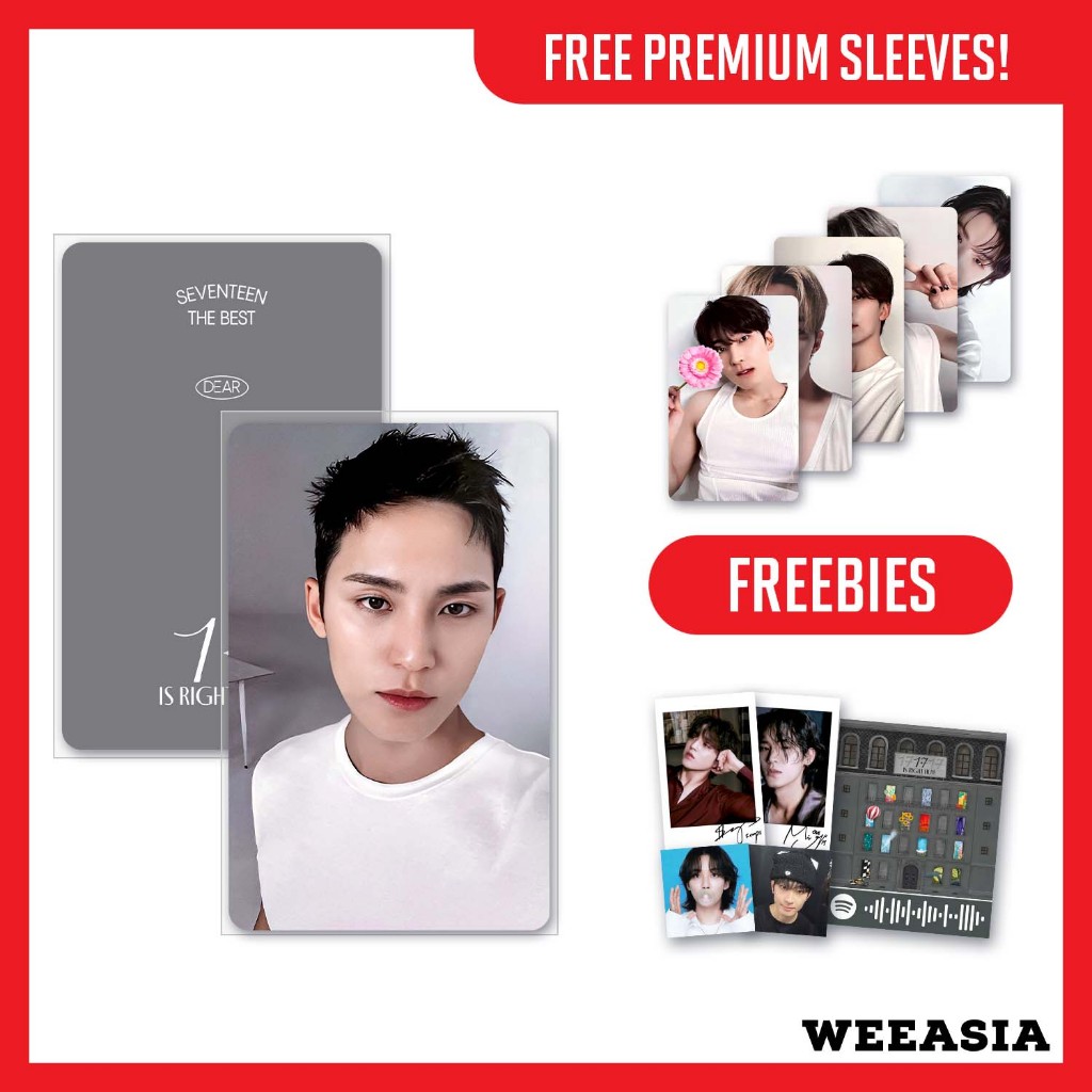 SEVENTEEN 17 IS RIGHT HERE DEAR VERSION LOMO CARDS PHOTOCARDS HD Print with FREEBIES | WEEASIA ...