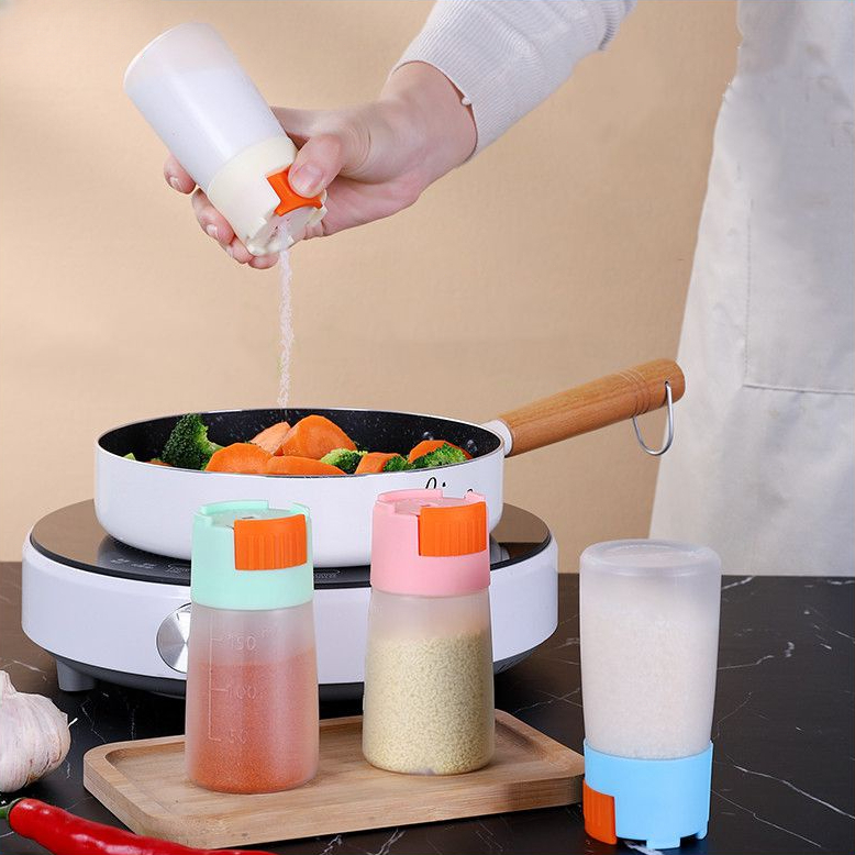 Adjustable Salt Dispenser Condiments Container Sugar Seasoning Bottle ...