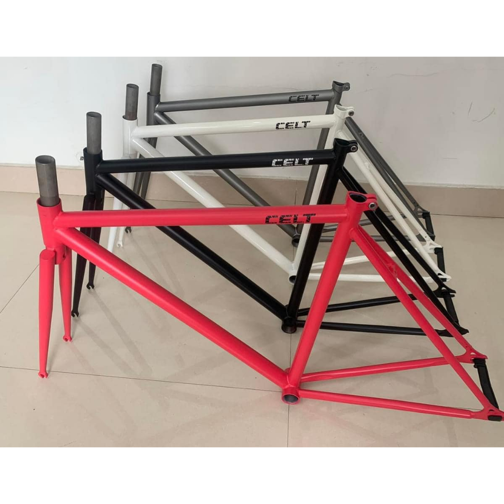 CELT 2k23 & 2k24 Track Fixie Fixed Gear Frameset Frame Set Hi-Tensile w ...