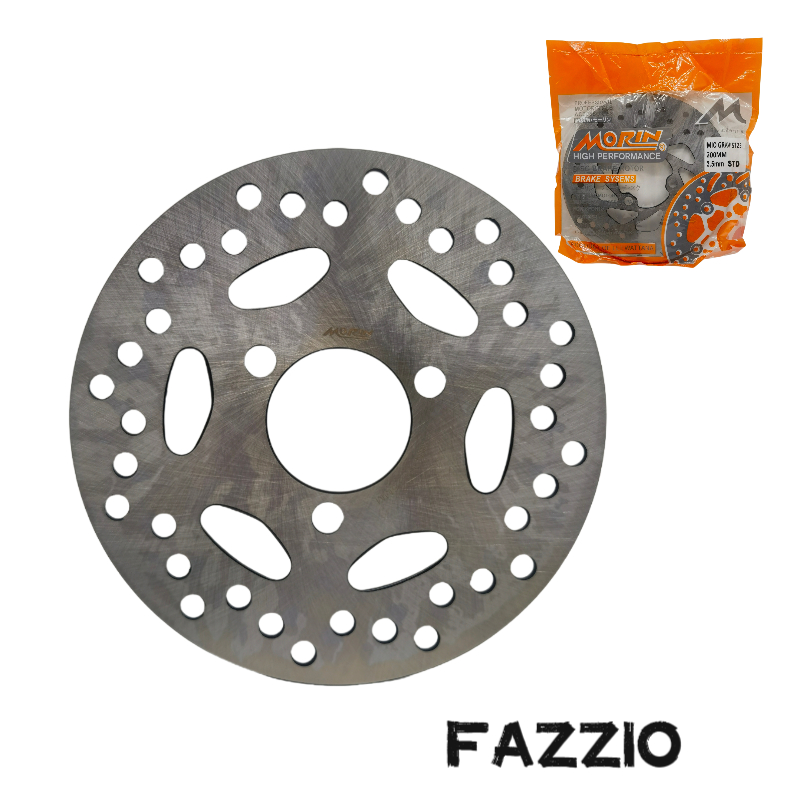 MOTORCYCLE DISC BRAKE PLATE MORIN/FAZZIO/XTZ 125/MIO GRAVIS 125 ...