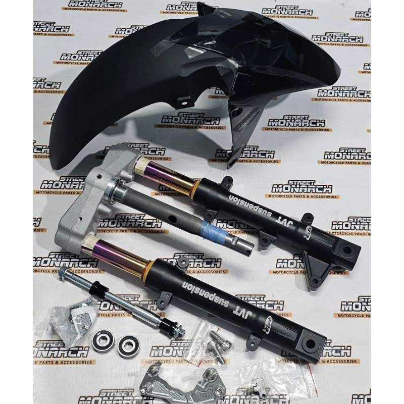 YAMAHA JVT FRONT SUSPENSION ASSY WITH TPOST & FENDER SET FOR YAMAHA ...