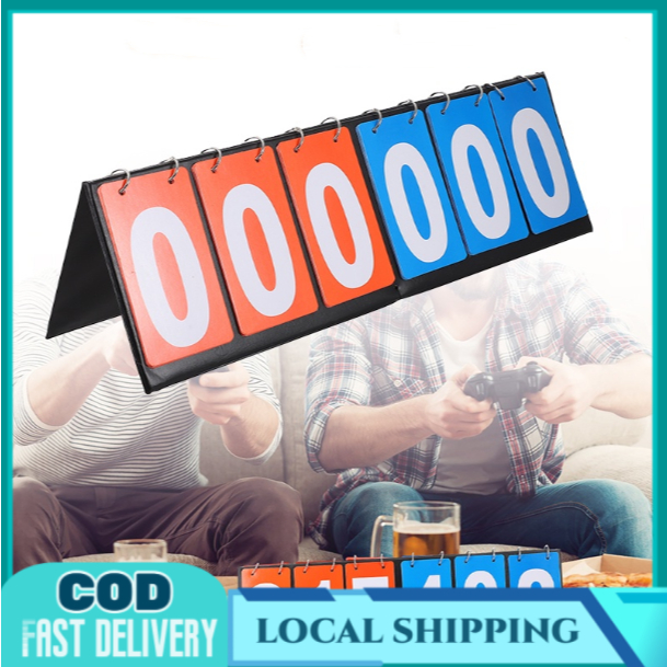 6 Digital Scoreboard Tabletop Score Board Sports Referee For Volleyball ...